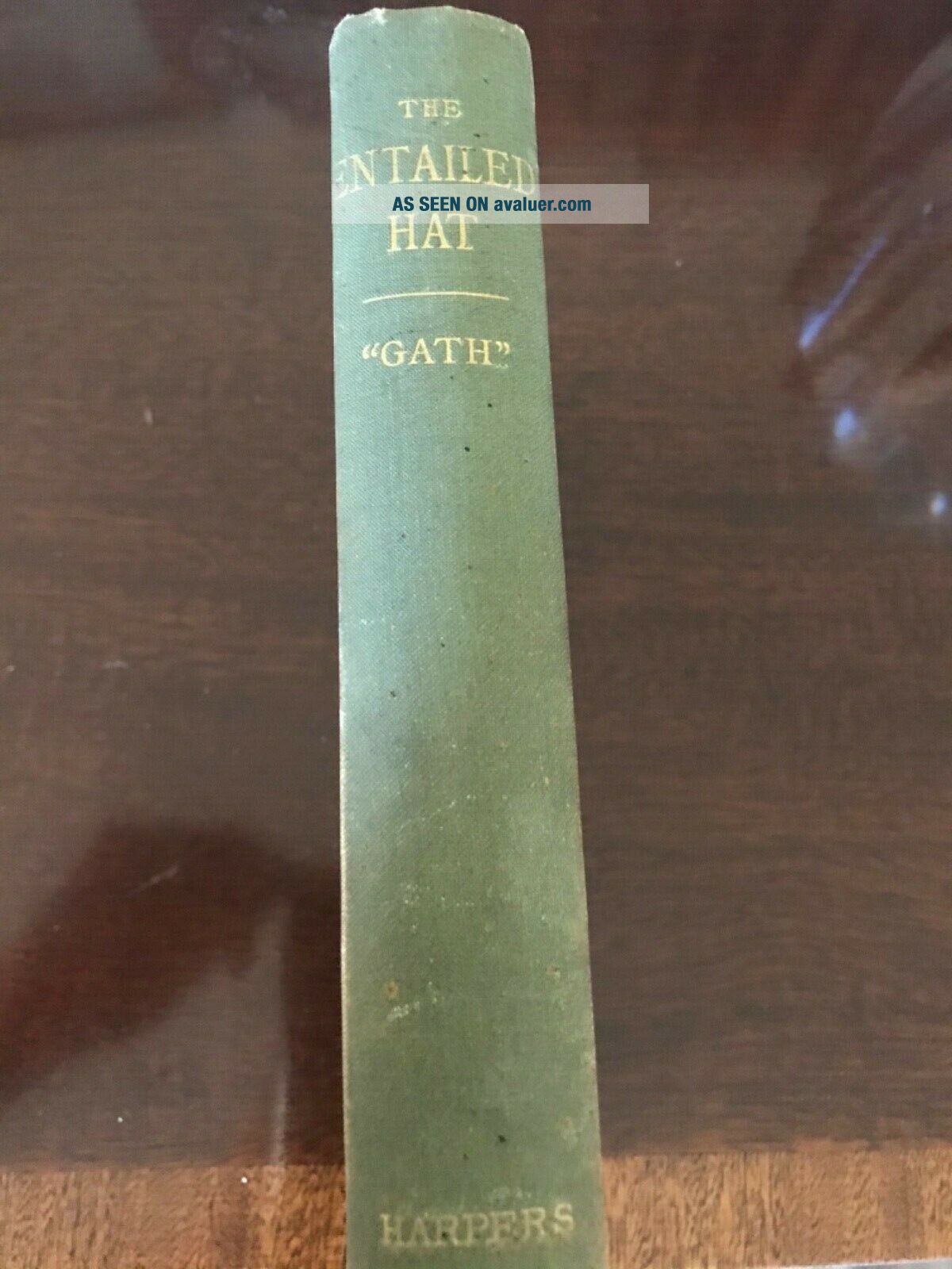 MEGA RARE 1884 1st ED HC " THE ENTAILED HAT " Times Of Murderer Patty ...