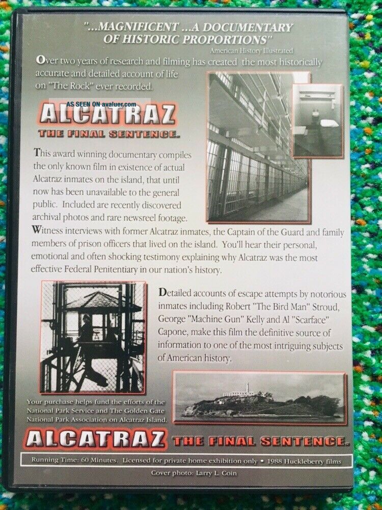 Alcatraz - The Final Sentence (RARE DVD VERSION) Virtual Tour Of ...