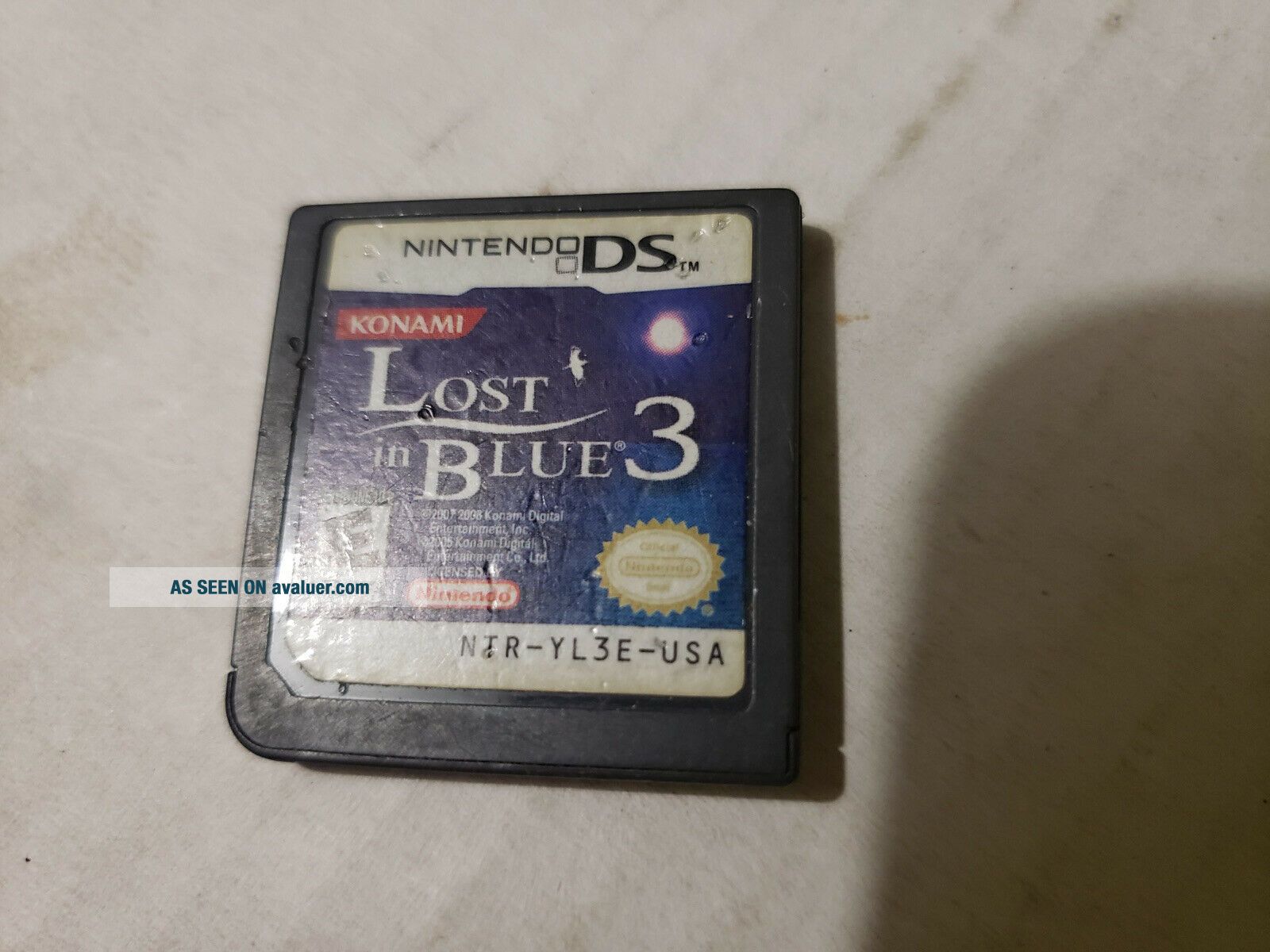 FAST Lost In Blue 3 (Nintendo DS, 2008) Game Cart Only Authentic Rare ...