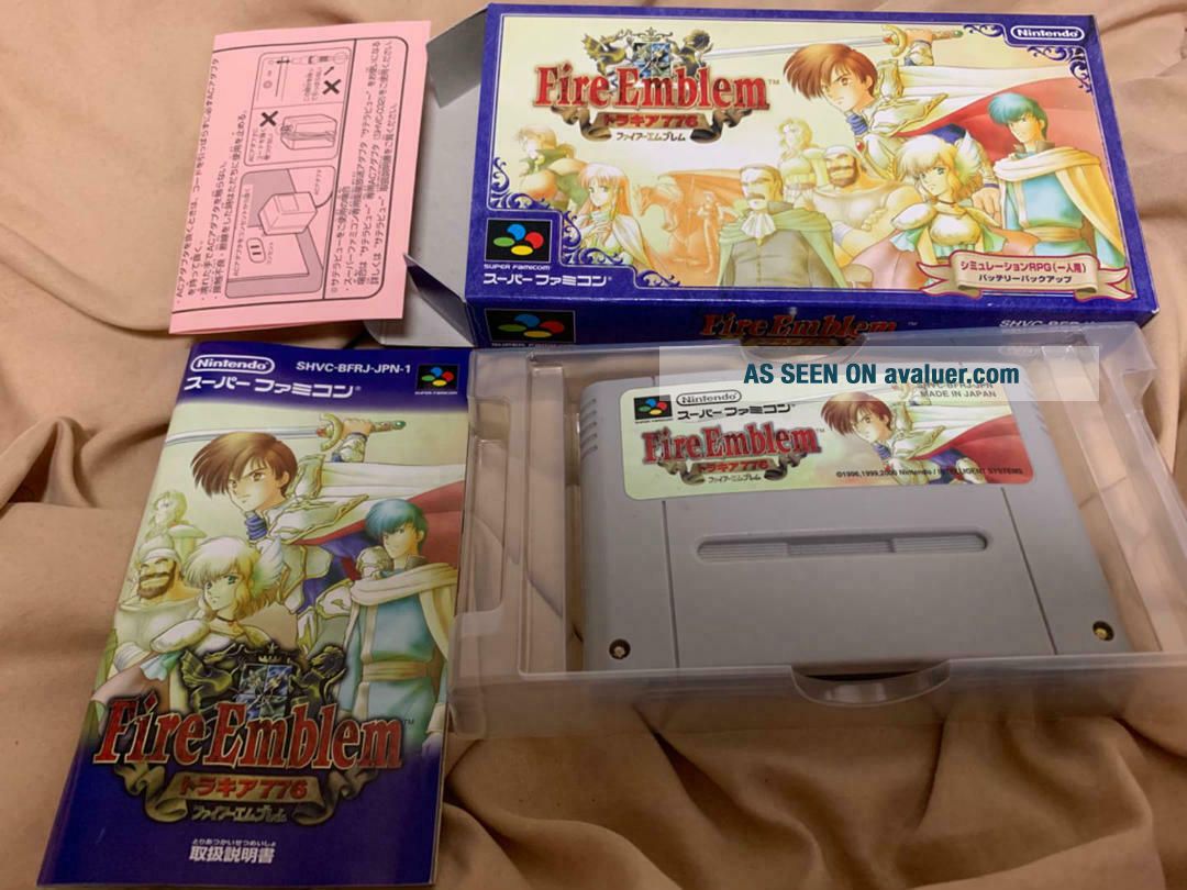 Fire Emblem Thracia 776 Rare Famicom SFC SNES Boxed Japan | #43145434