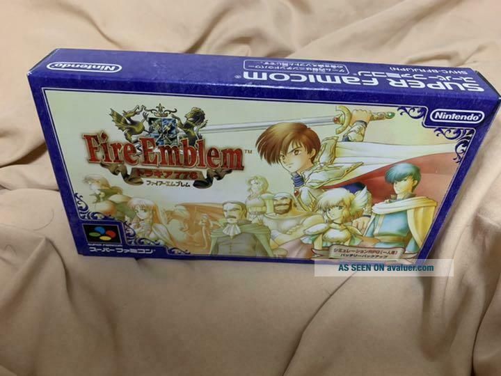Fire Emblem Thracia 776 Rare Famicom SFC SNES Boxed Japan | #43145434
