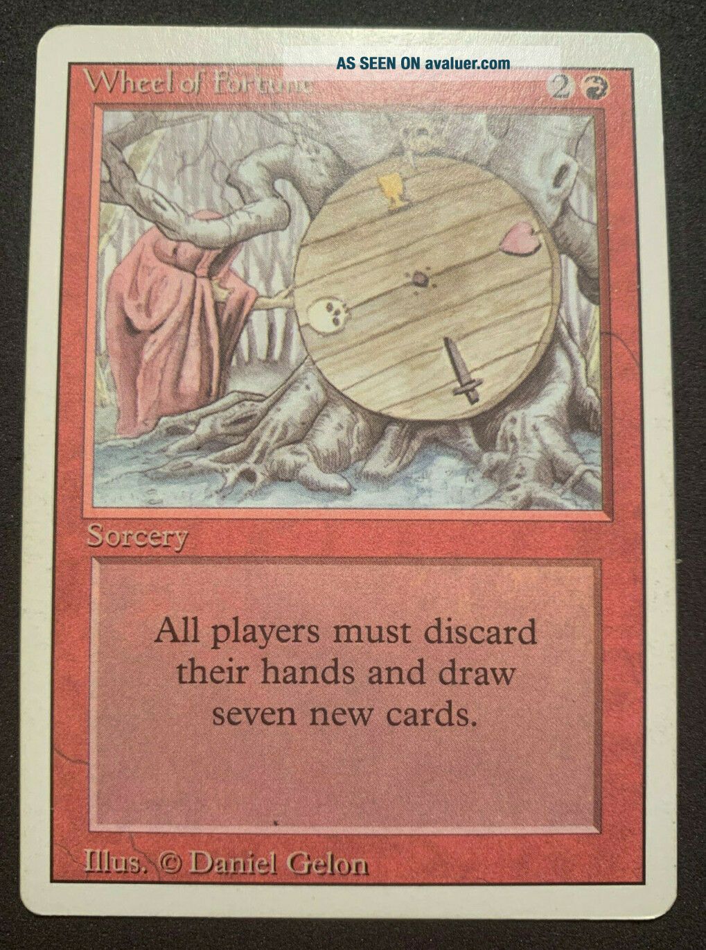 Wheel Of Fortune X1 Mtg Magic The Gathering - Revised - LP | #43201105