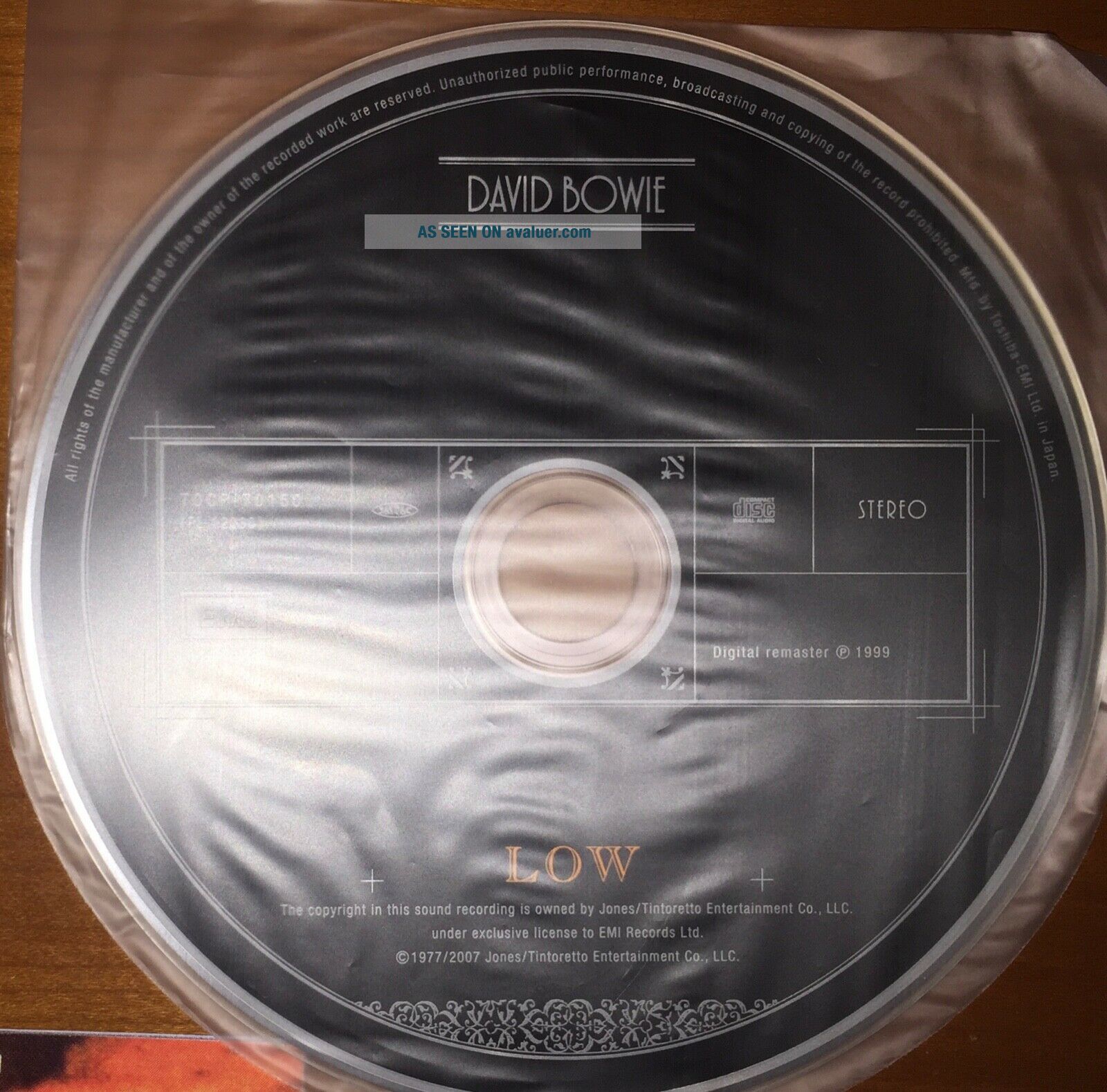 DAVID BOWIE - Low Japan MINI LP CD W/OBI PROMO OBI & Booklet TOCP ...