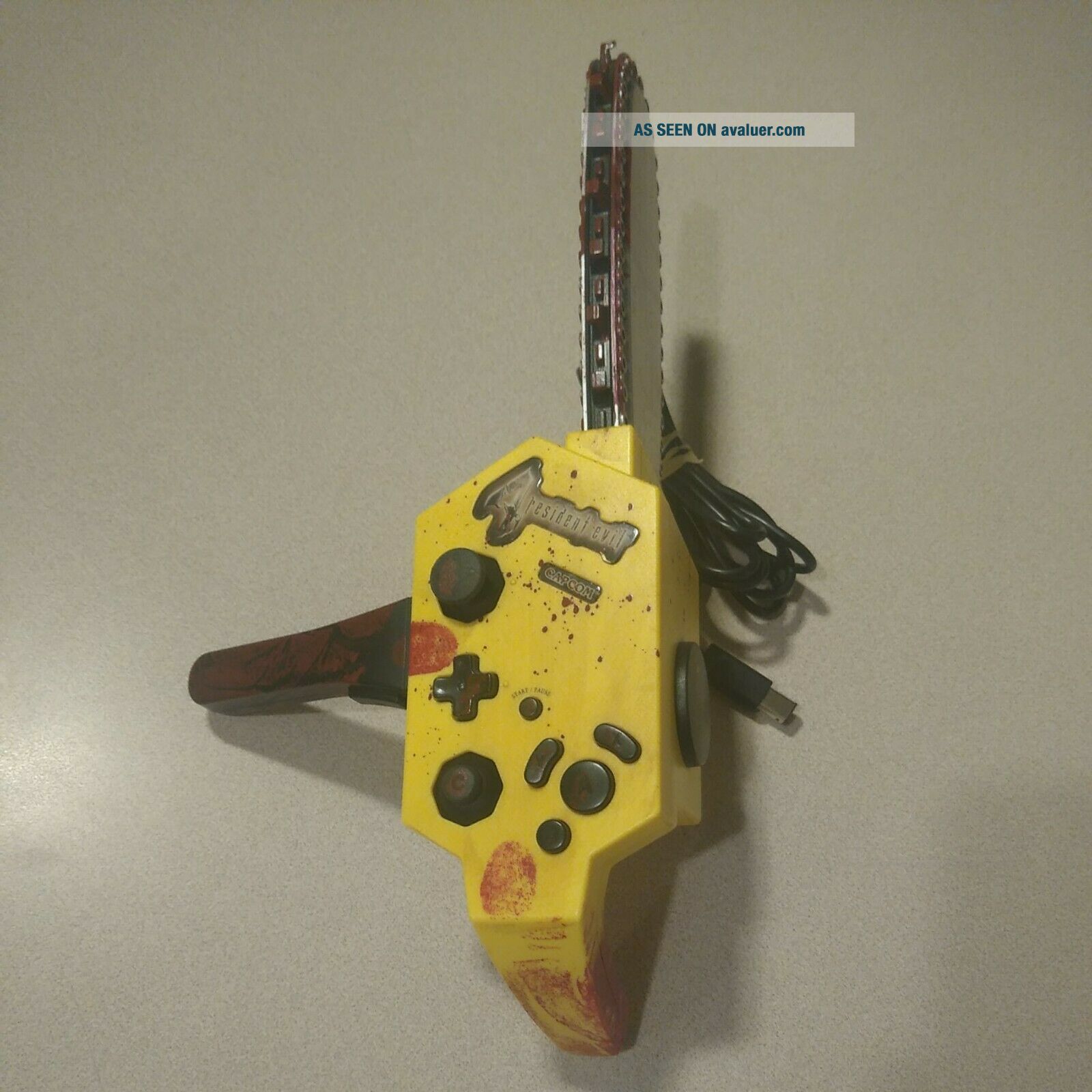 Resident Evil 4 GameCube Chainsaw Controller Rare Limited Edition ...
