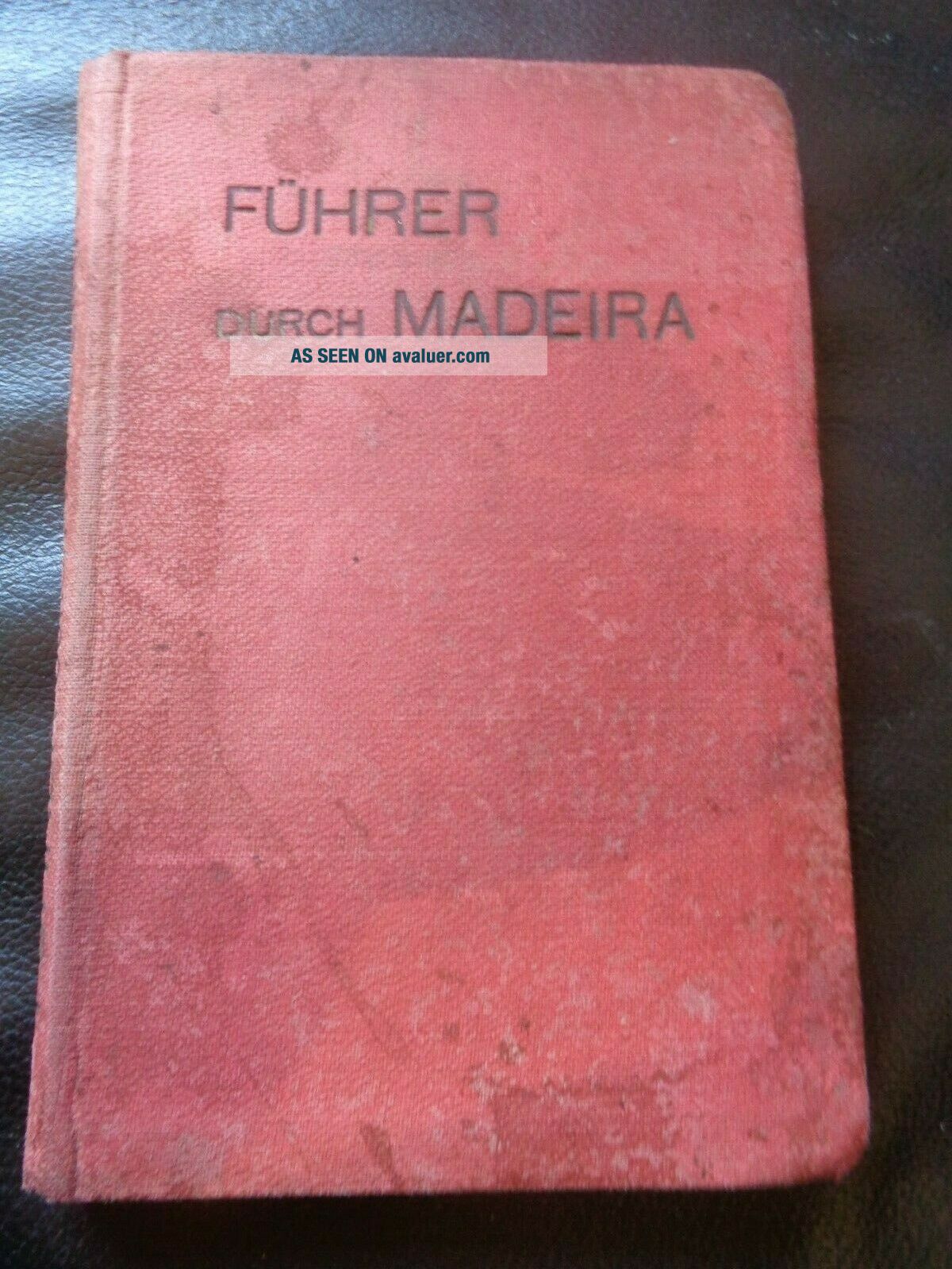 PORTUGAL MADEIRA RARE OLD GUIDE GERMAN BOOK | #43223965