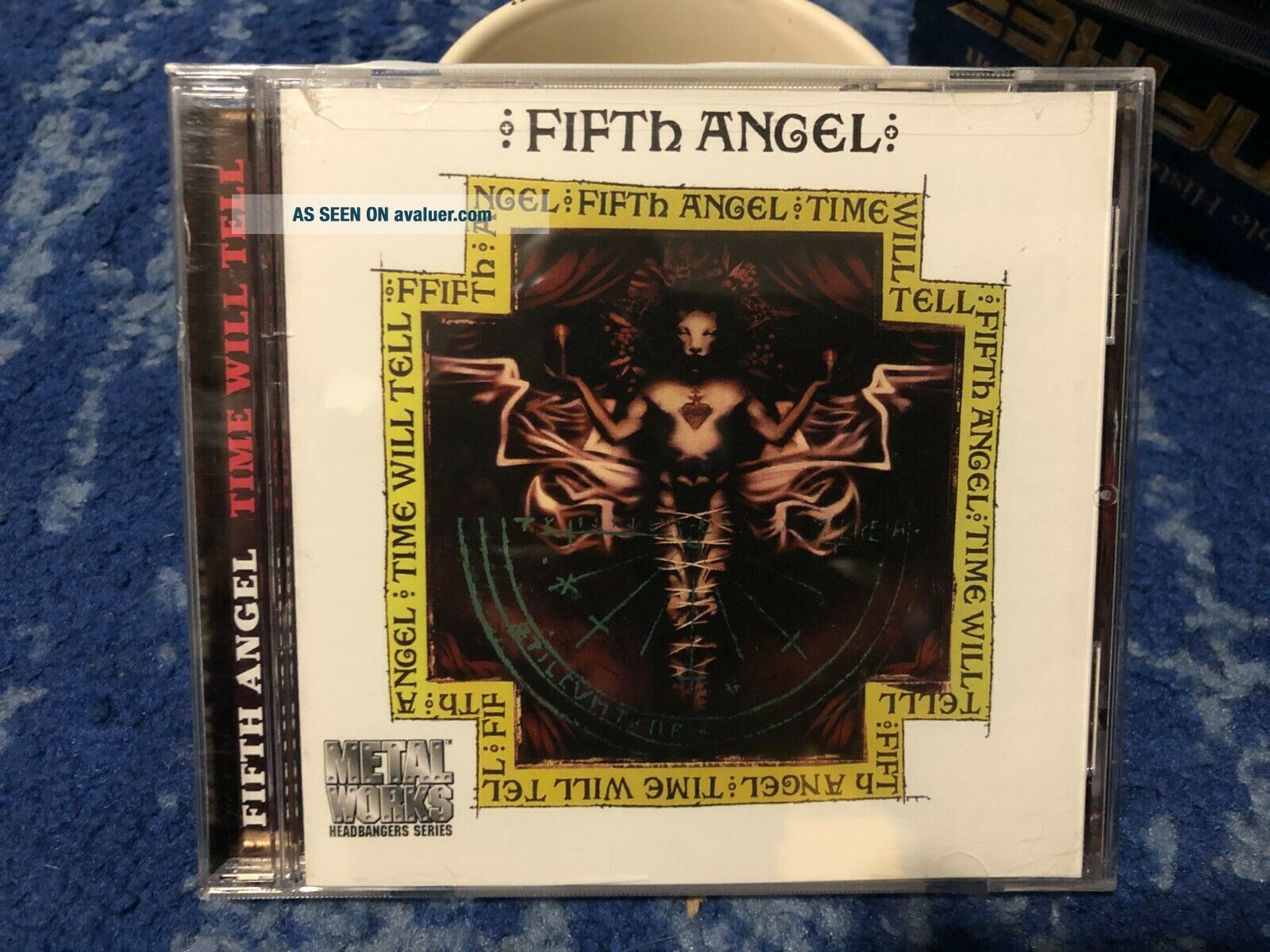 FIFTH ANGEL TIME WILL TELL CD METAL RARE CRIMSON GLORY WARRIOR ARMORED ...