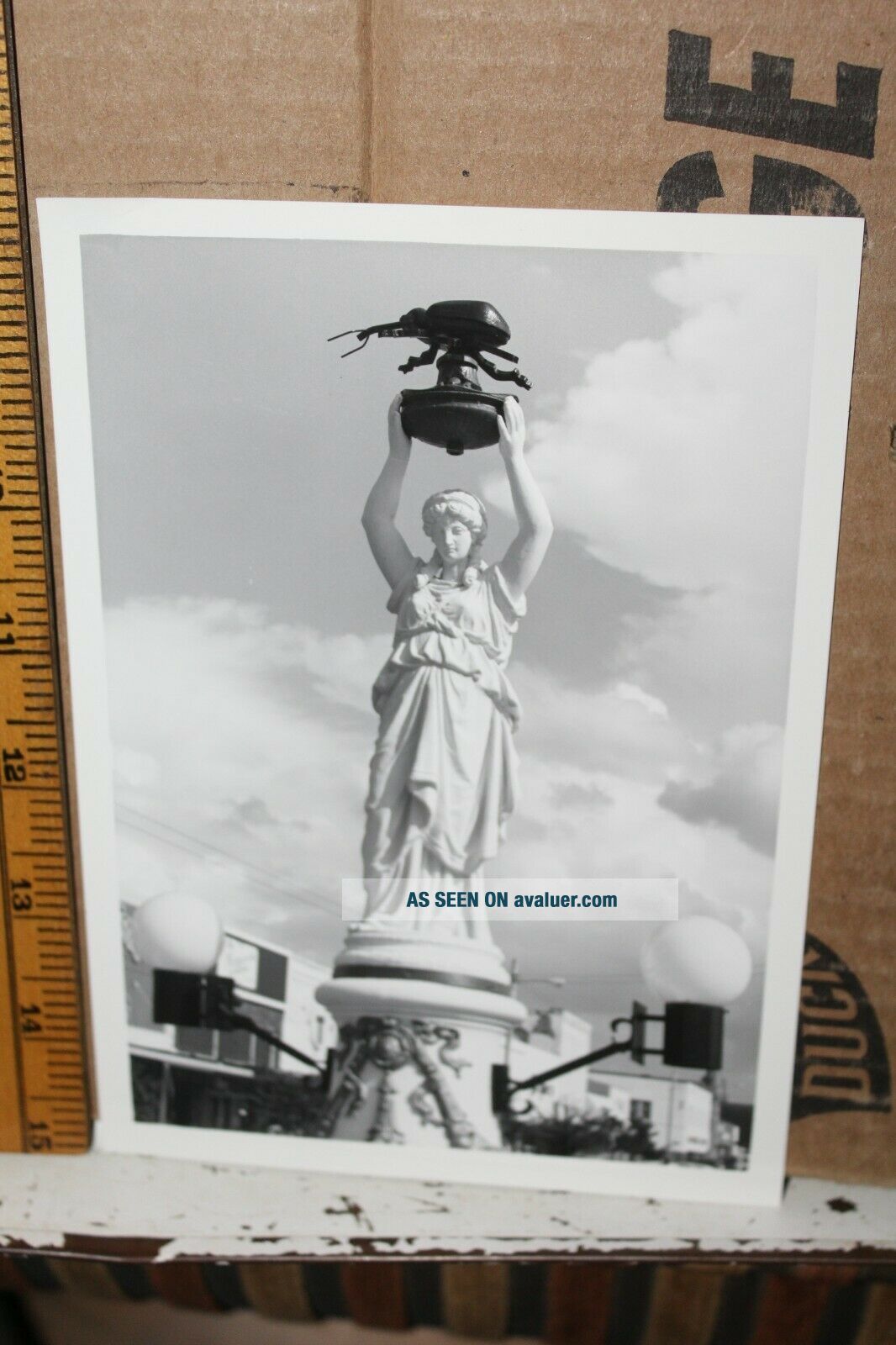 Vintage Enterprise Alabama Boll Weevil Monument Press Photo Ala AL Rare ...