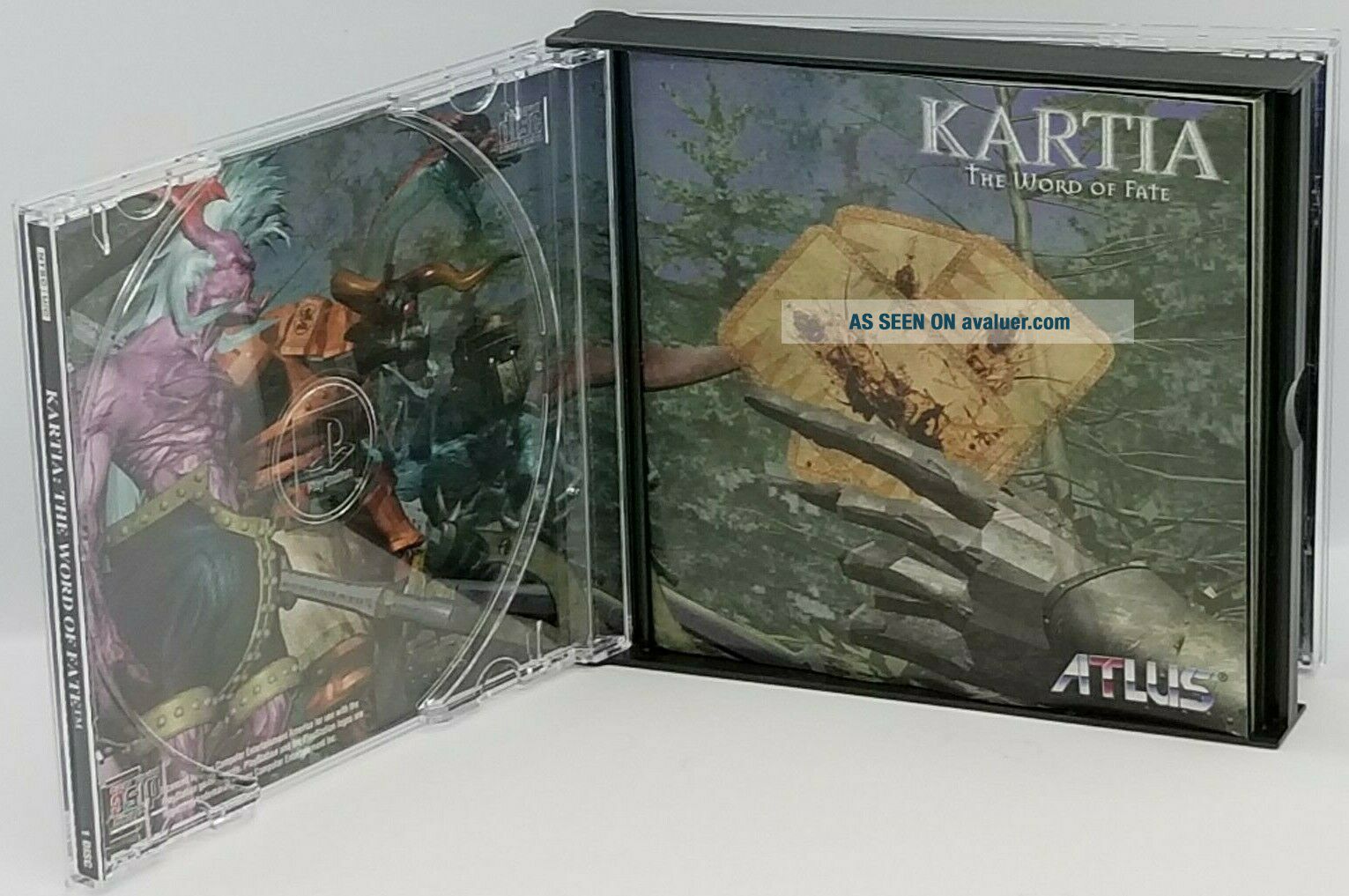 Kartia: The Word Of Fate (Sony PlayStation) RARE PS1 ATLUS RPG COMPLETE ...