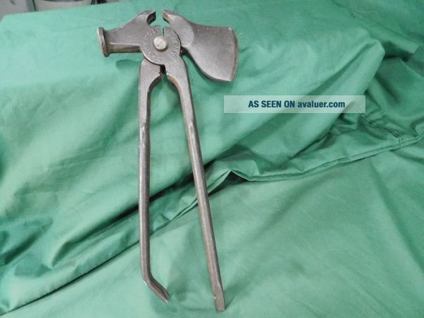 Vintage BONNEY TOMAHAWK Axe Hammer Driver Wrench Pliers Utility Antique ...