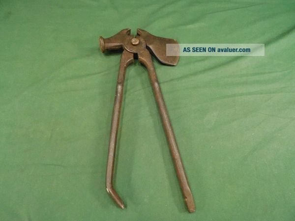 Vintage BONNEY TOMAHAWK Axe Hammer Driver Wrench Pliers Utility Antique ...