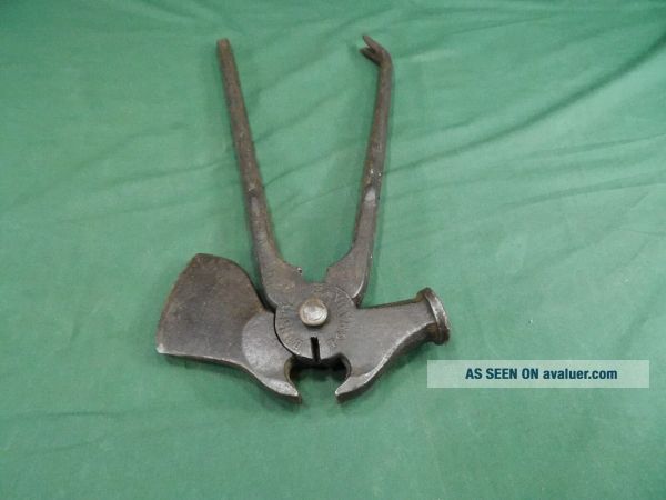 Vintage BONNEY TOMAHAWK Axe Hammer Driver Wrench Pliers Utility Antique ...