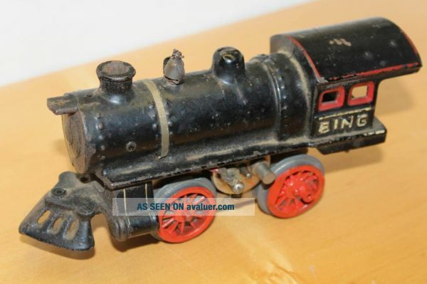 ANTIQUE VINTAGE BING TRAIN CAST IRON ENGINE LOCOMOTIVE | #43345413