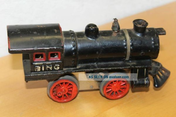 ANTIQUE VINTAGE BING TRAIN CAST IRON ENGINE LOCOMOTIVE | #43345413