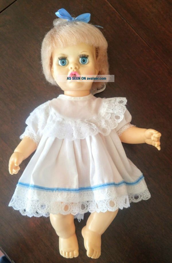 Vintage 1971 Ideal Toy Corp Baby Doll Tiny Tears TNT - 14 - B - 34 ...