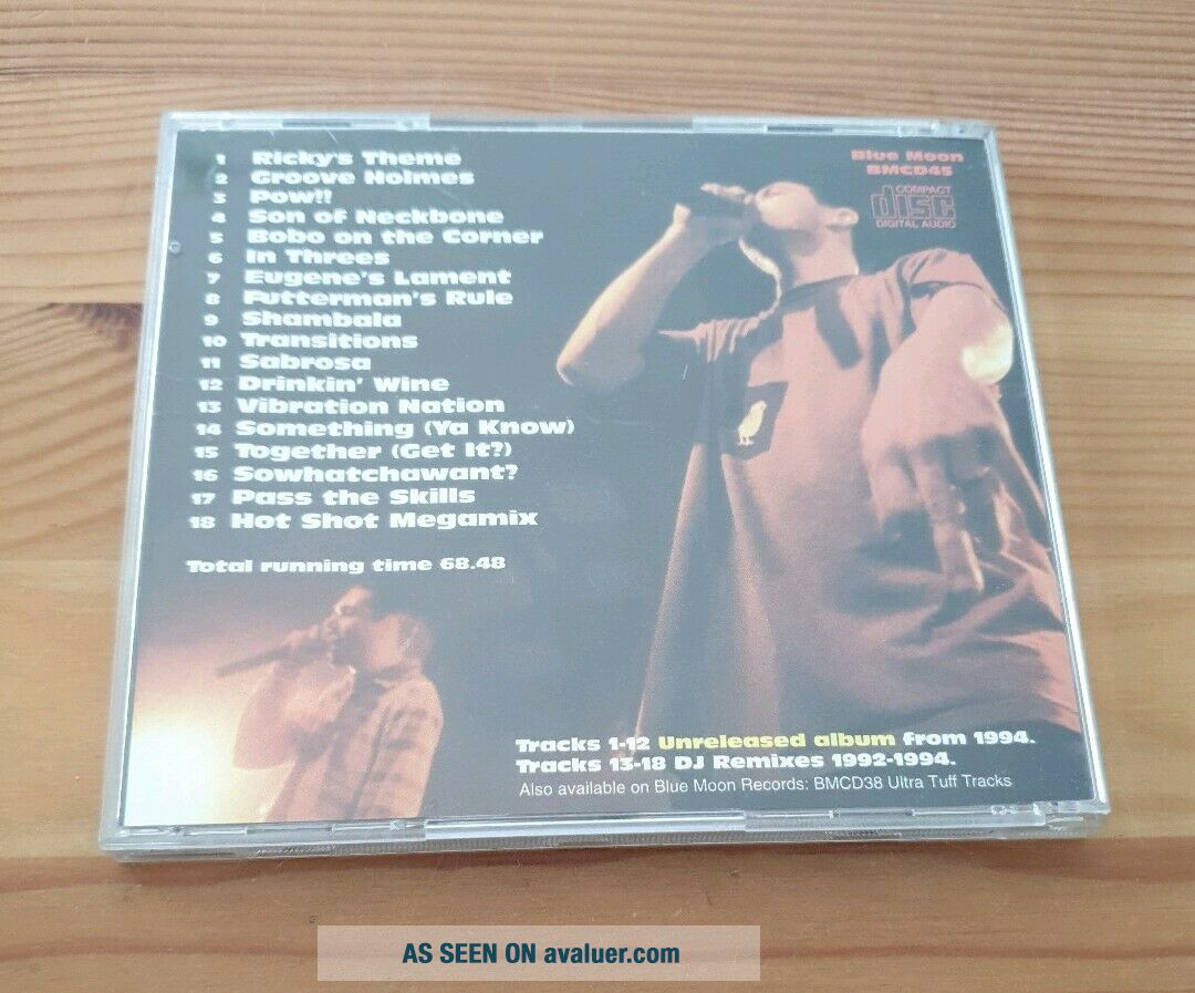 BEASTIE BOYS Ultra Fly Tracks Rare Unreleased Recordings CD Blue Moon ...