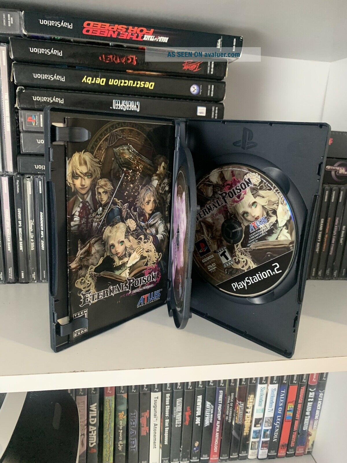 ETERNAL POISON (Playstation 2) Atlus RPG Game PS2 Complete /w ...
