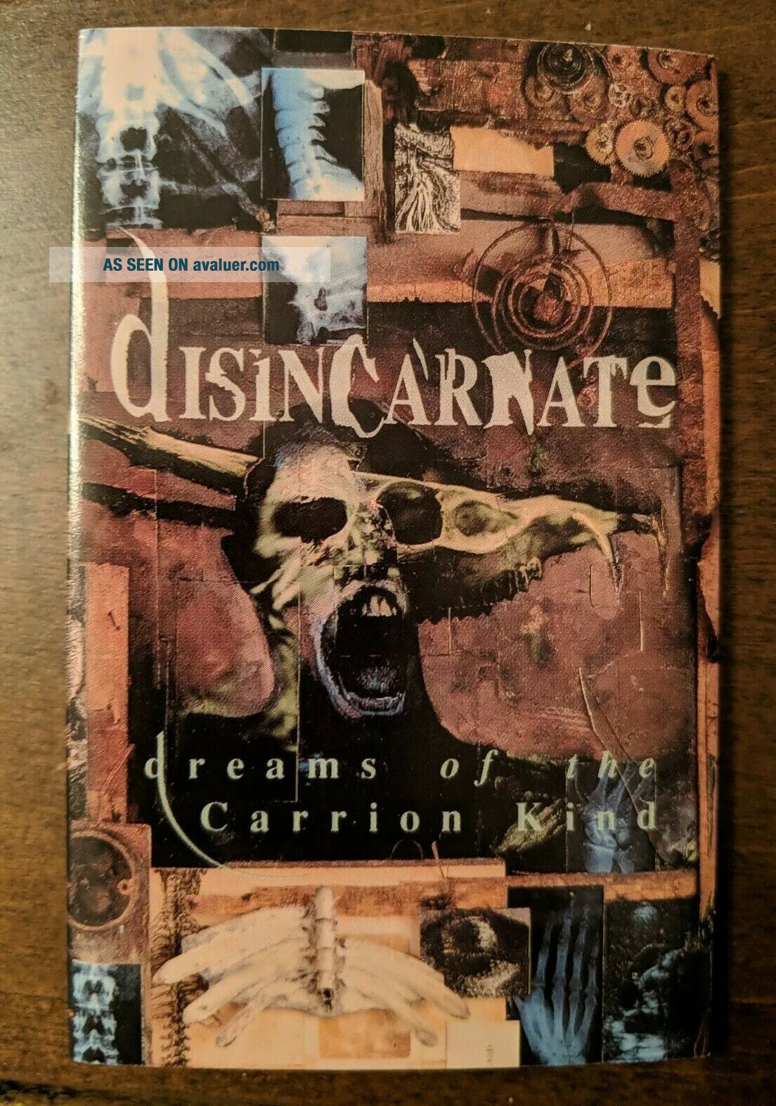 DISINCARNATE - DREAMS OF THE CARRION KIND Cassette Tape 1993 Death ...