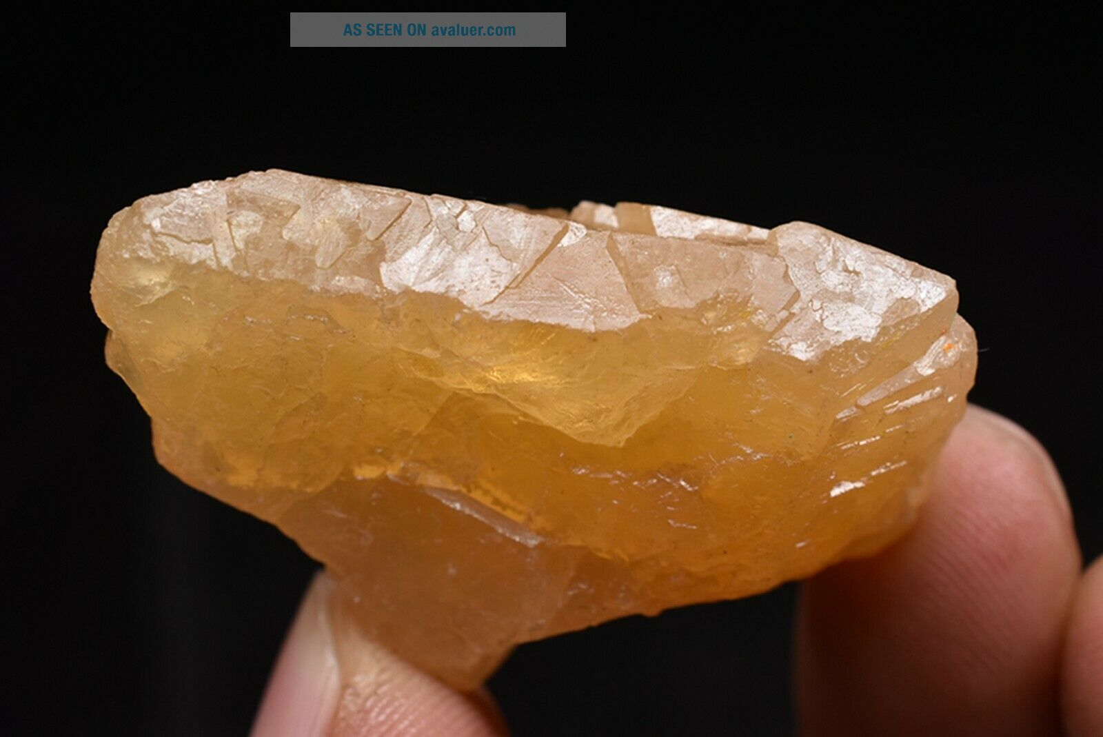 35g Natural Clear Scheelite Crystal Rare Mineral Specimen China | #43473352
