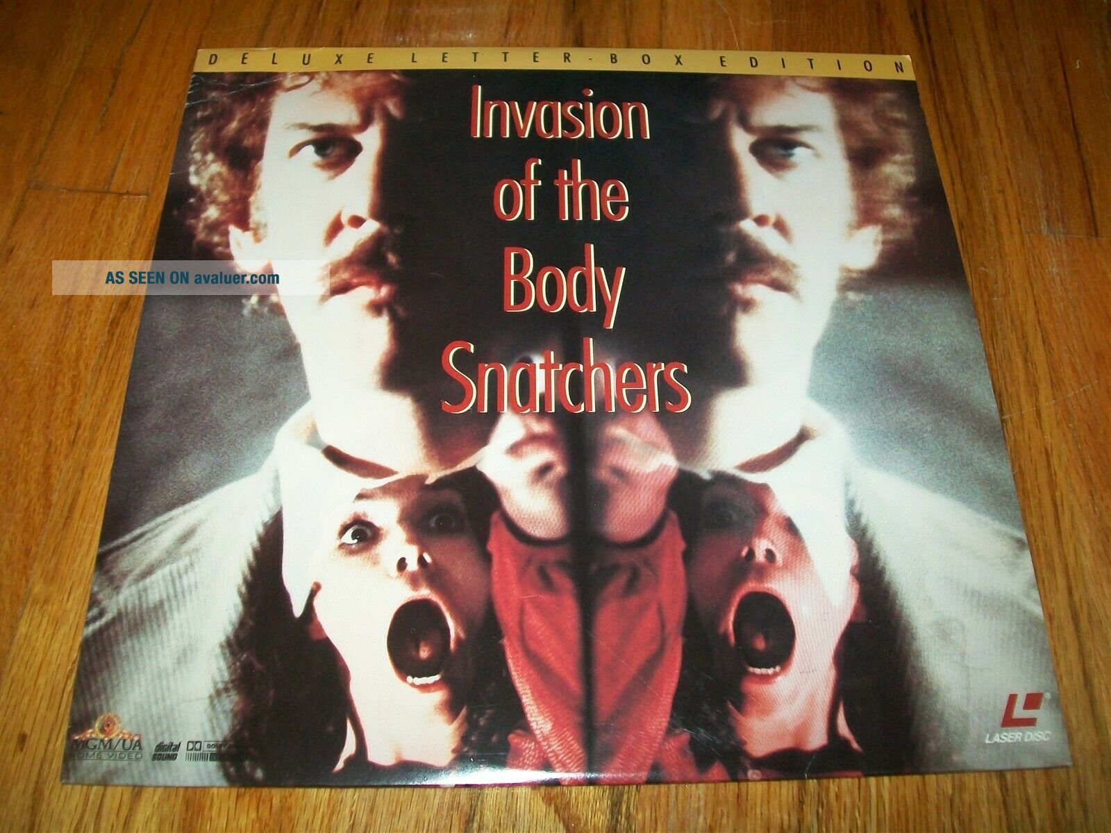 INVASION OF THE BODY SNATCHERS Laserdisc LD WIDESCREEN FORMAT VERY RARE ...