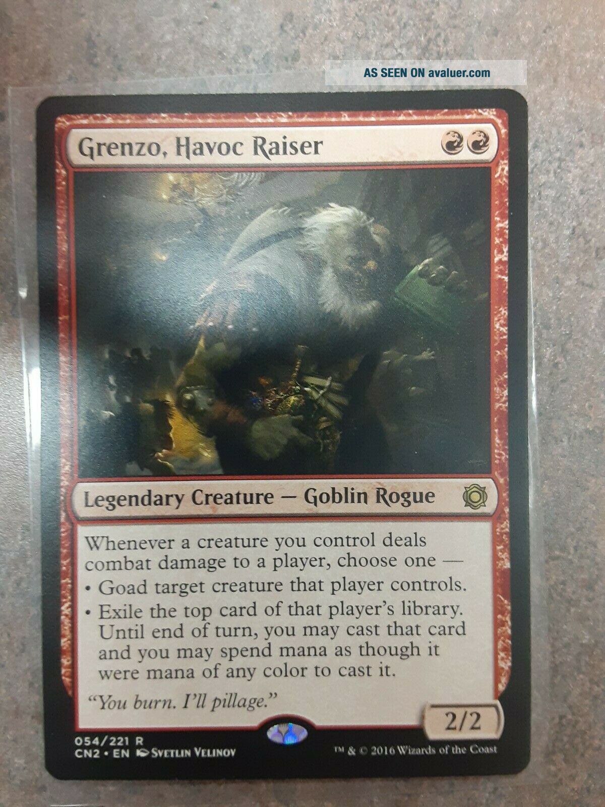 Grenzo, Havoc Raiser Conspiracy Rare Creature Magic MTG Wizards WOTC ...