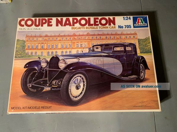 Italeri 1/24 Scale Coupe Napoleon Bugatti Royale Town Car | #43581491