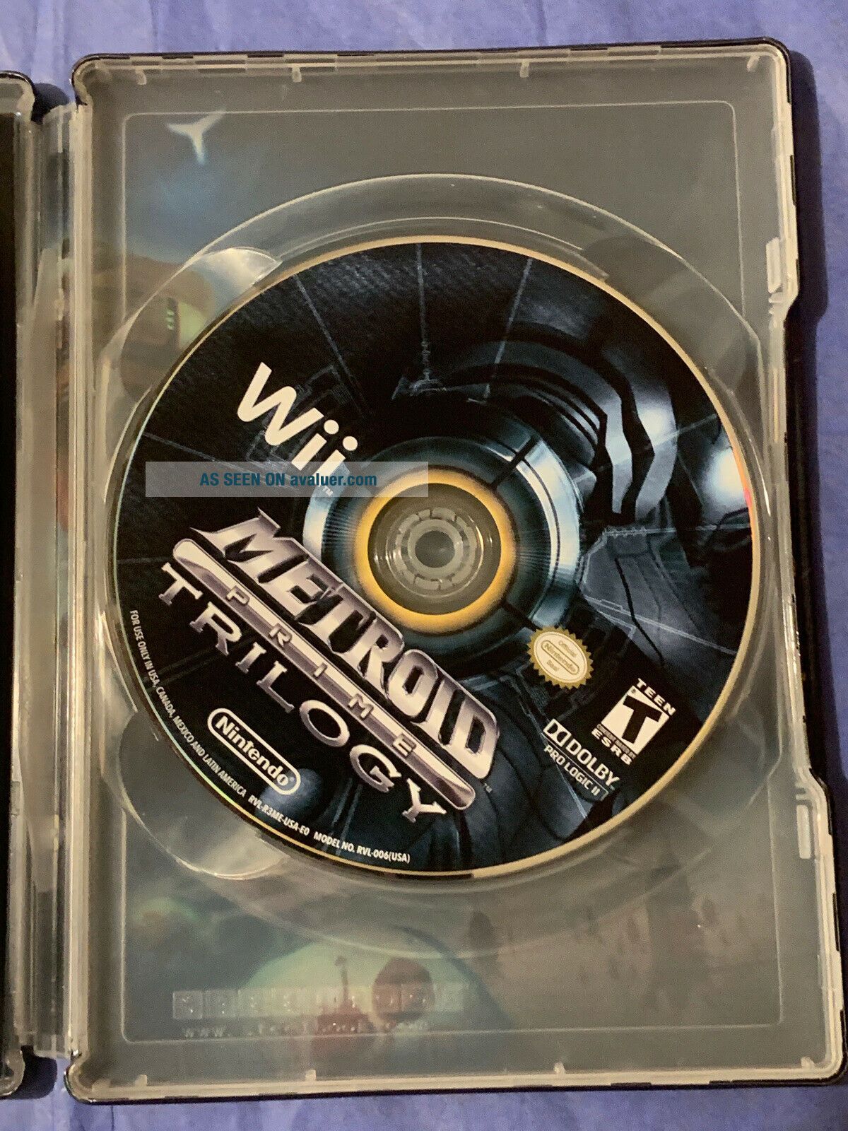 Complete Metroid Prime Trilogy: Collector ' S Edition Rare Nntendo Wii ...