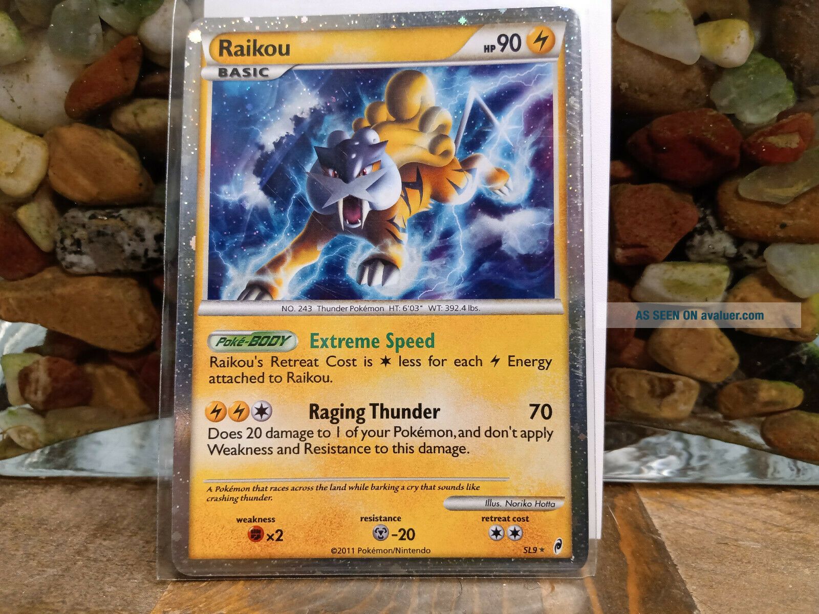 Pokemon TCG Call Of Legends RAIKOU SL9 Ultra Rare English NM ...
