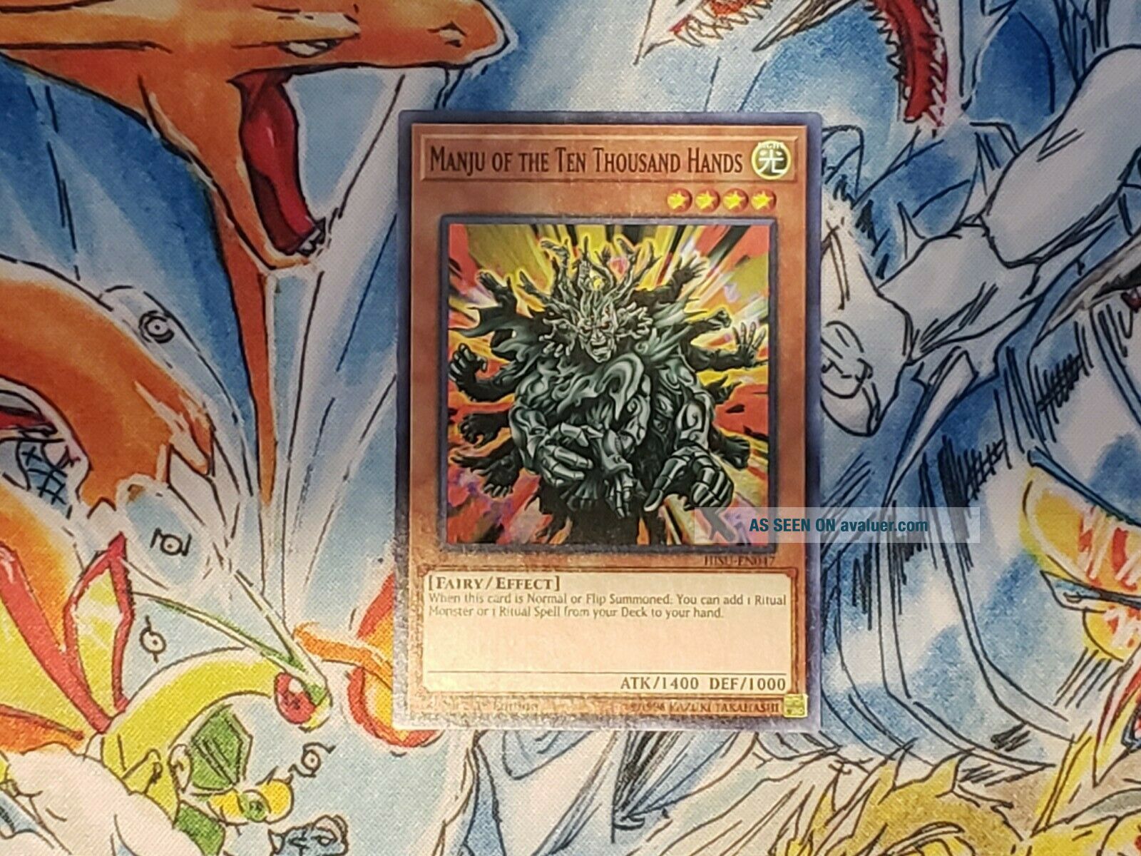 Manju Of The Ten Thousand Hands | Rare | HISU - EN047 | NM 1st Ed ...