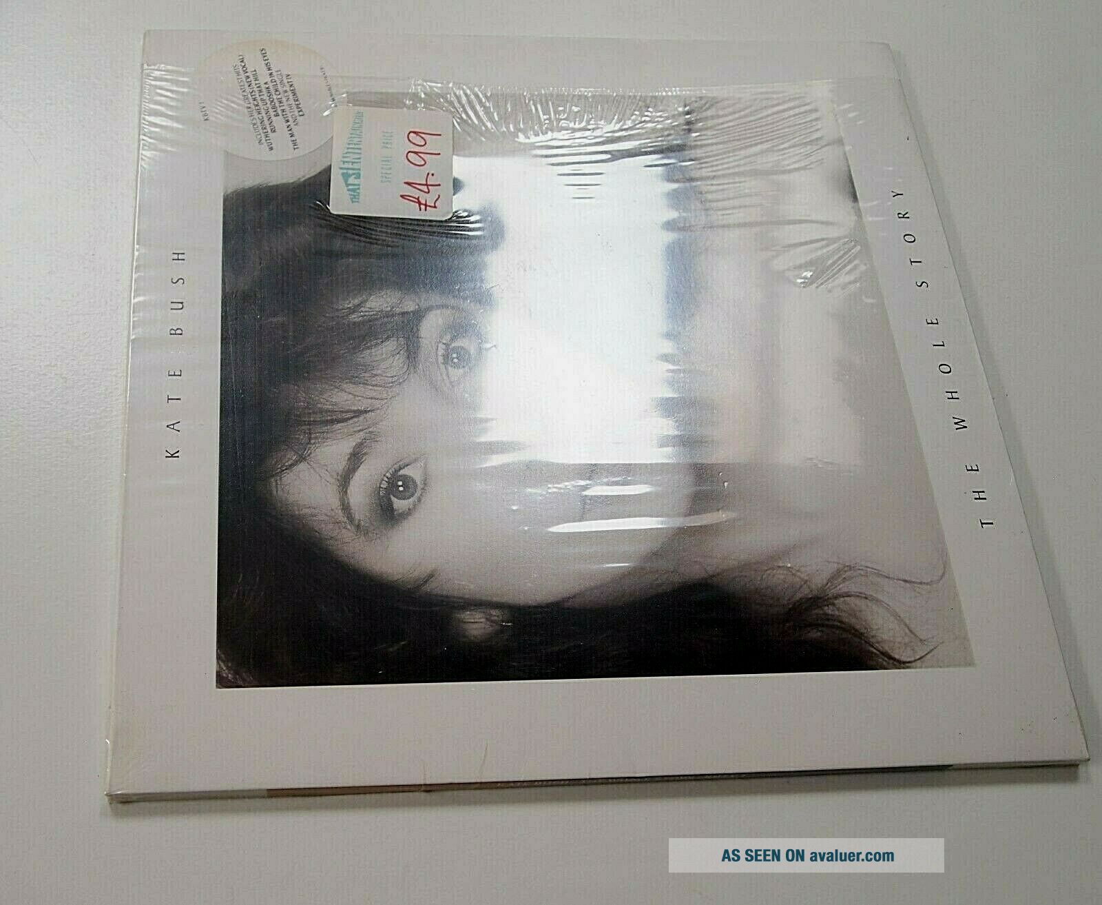 KATE BUSH THE WHOLE STORY LP VINYL N MINT/NM Rare Shrink Greatest Hits ...