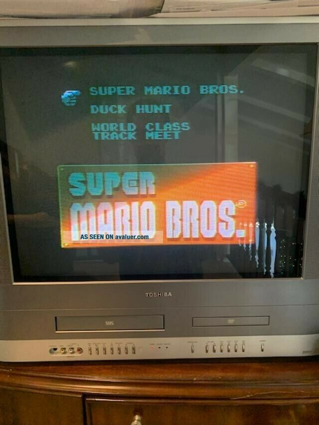 Rare Gun NES Mario Bros Duck Hunt World Class Track Nintendo 3 Video ...