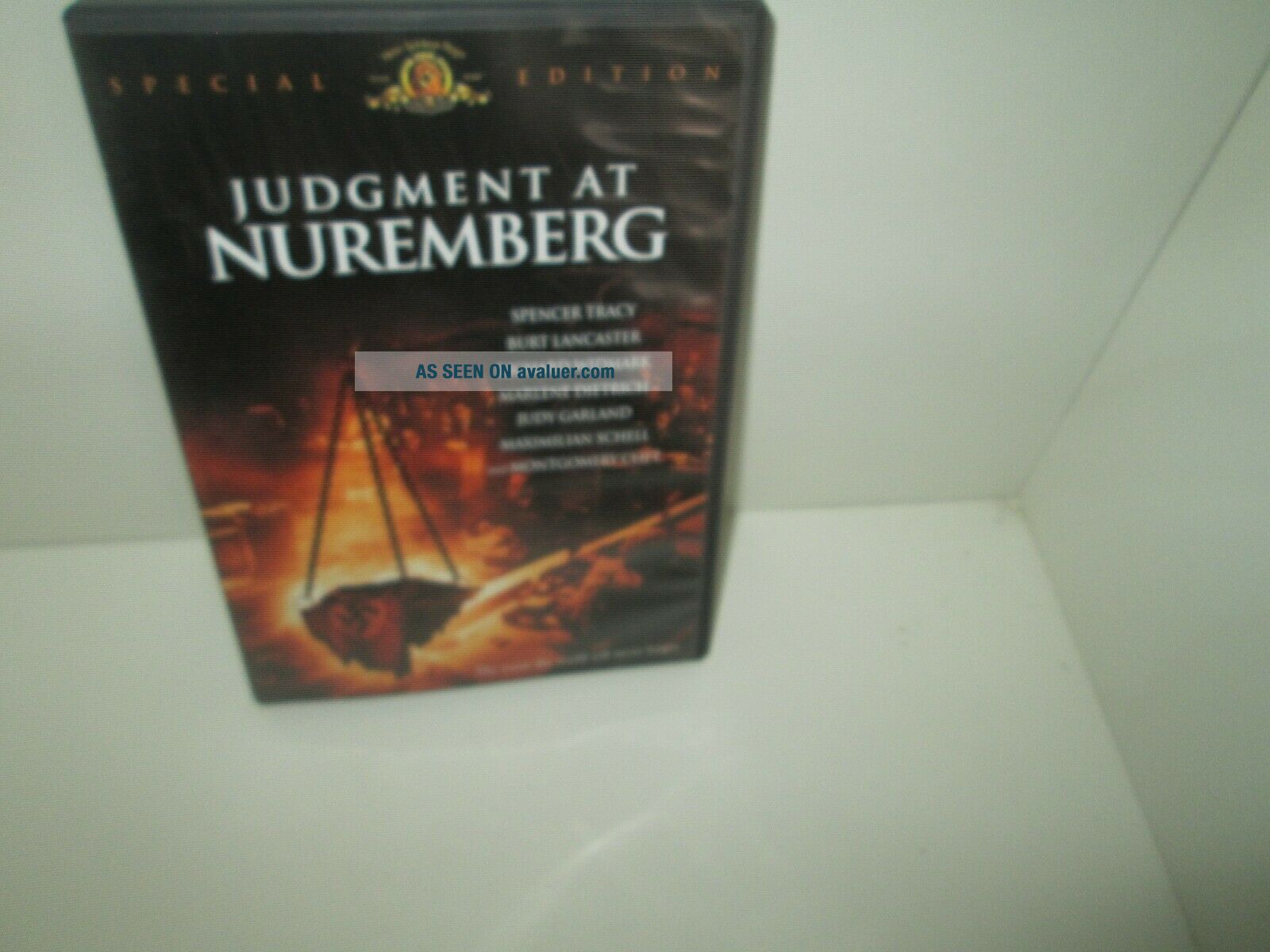 JUDGEMENT AT NUREMBERG Rare Dvd SPENCER TRACY Burt Lancaster WIDMARK ...