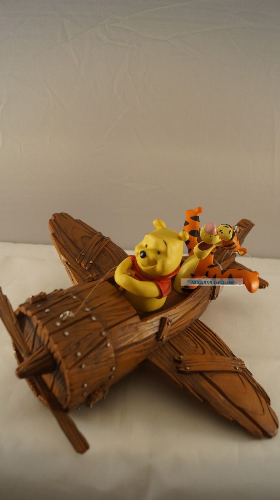 Extremely Rare Walt Disney Winnie The Pooh Flying Airplane Figurine ...