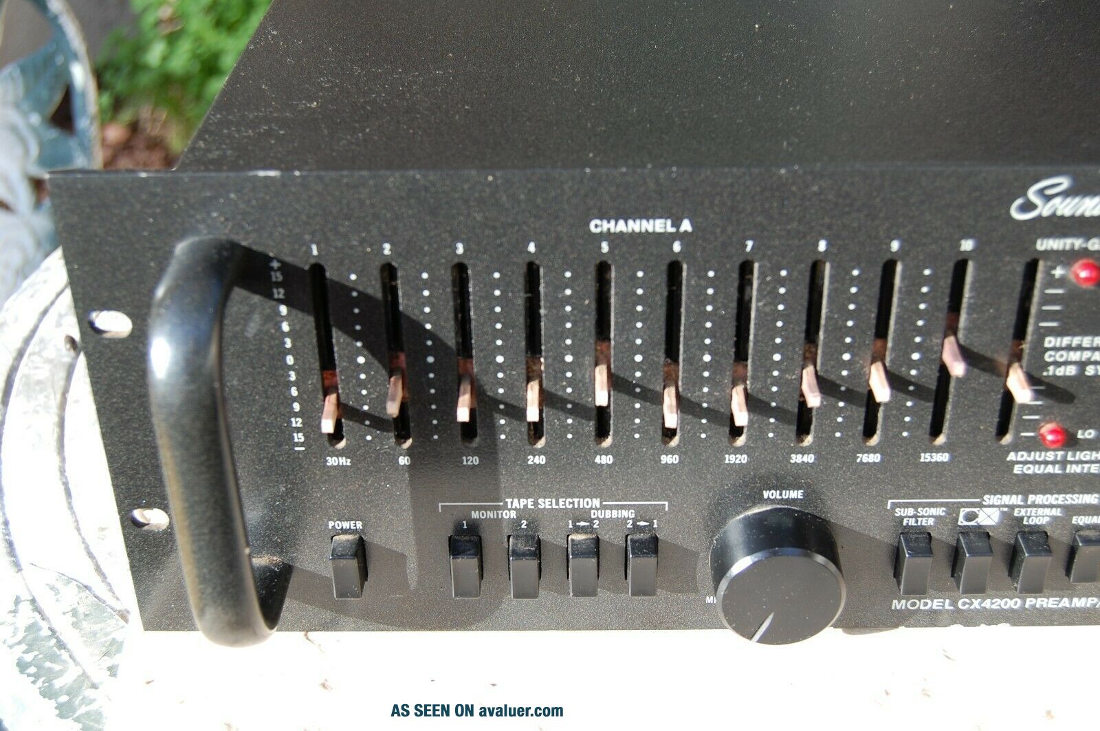 Vintage SOUNDCRAFTSMEN CX4200 PREAMP / EQUALIZER Great Sound Rare Model ...