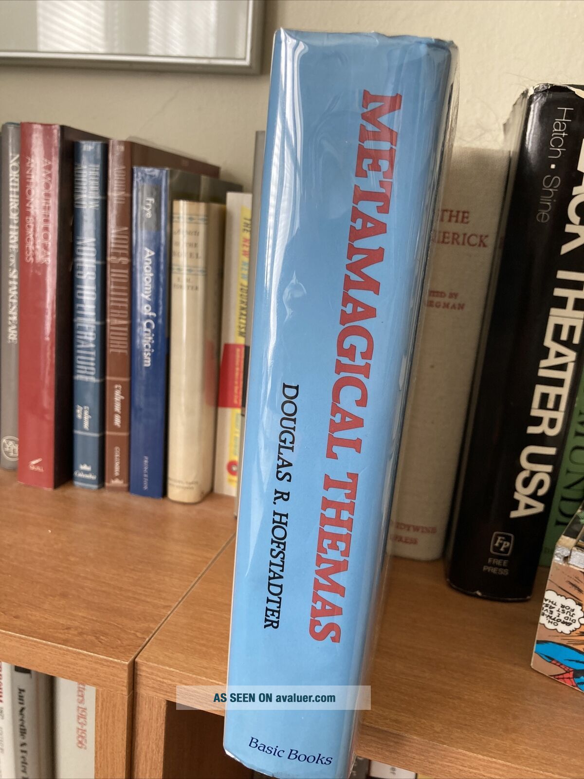 Autographed Metamagical Themas Douglas Hofstadter SIGNED 1st/1st RARE ...