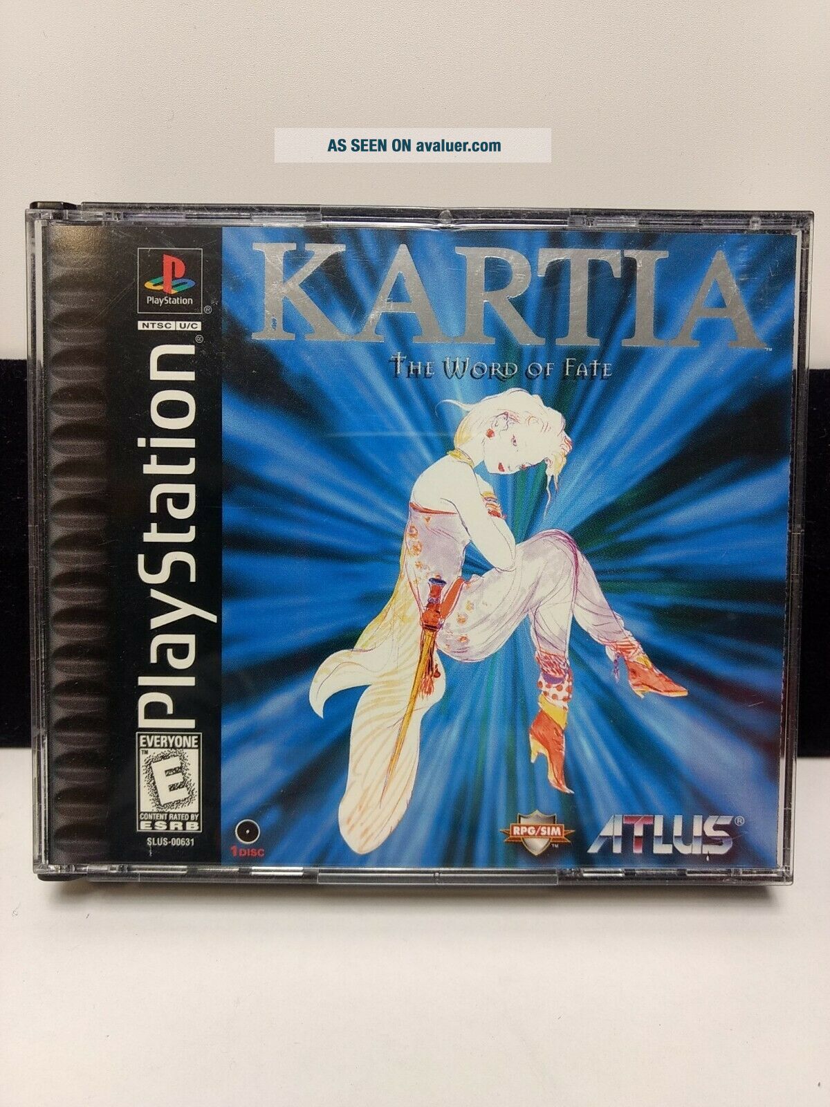 Kartia: The Word Of Fate (Sony PlayStation) RARE PS1 ATLUS RPG COMPLETE ...