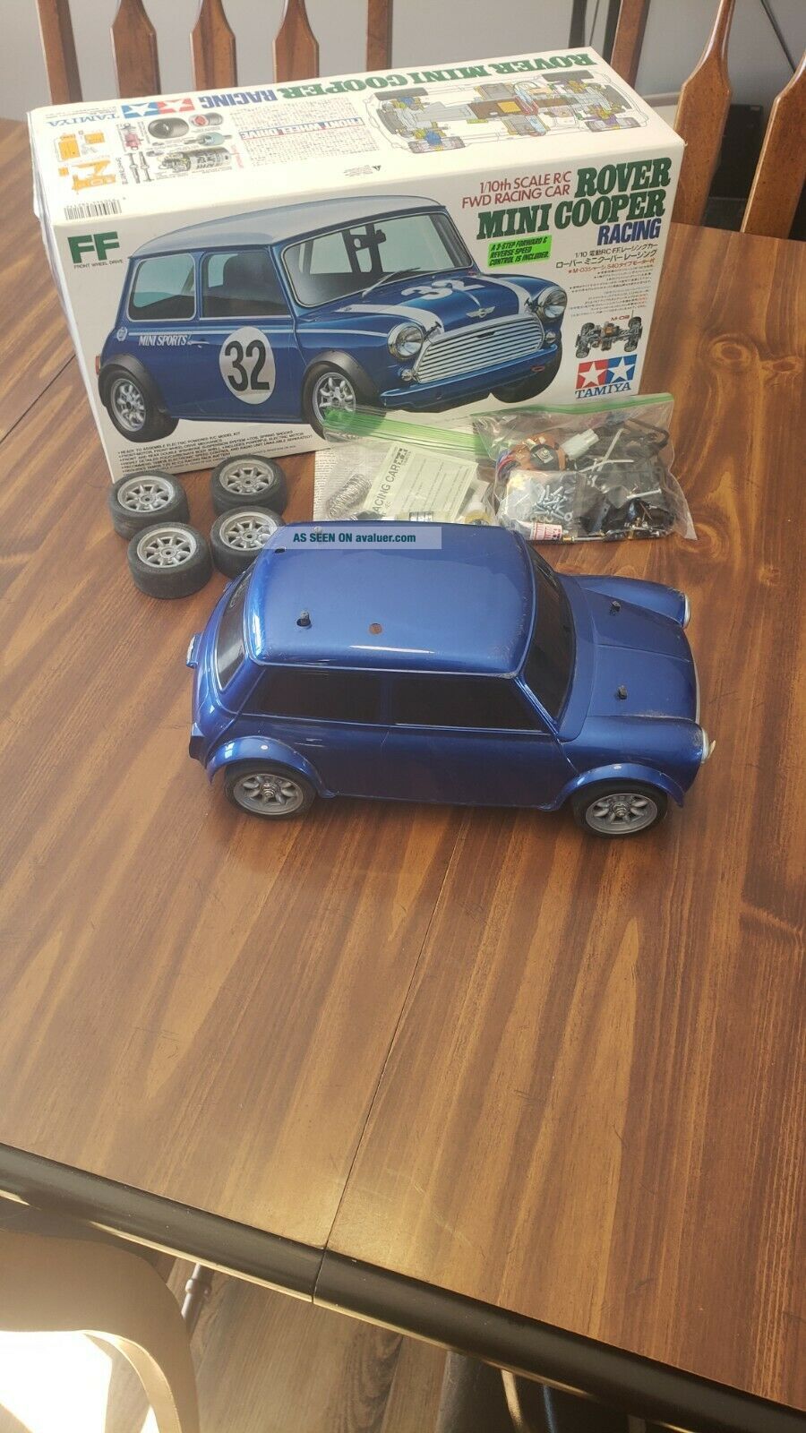 Tamiya 1/10 R/C Rover Mini Cooper Kit M03 Chassis Kit With Rare ...