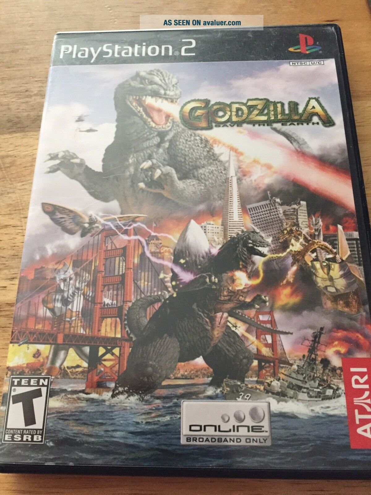 Godzilla: Save The Earth (RARE) (Sony PlayStation 2, 2004) COMPLETE ...