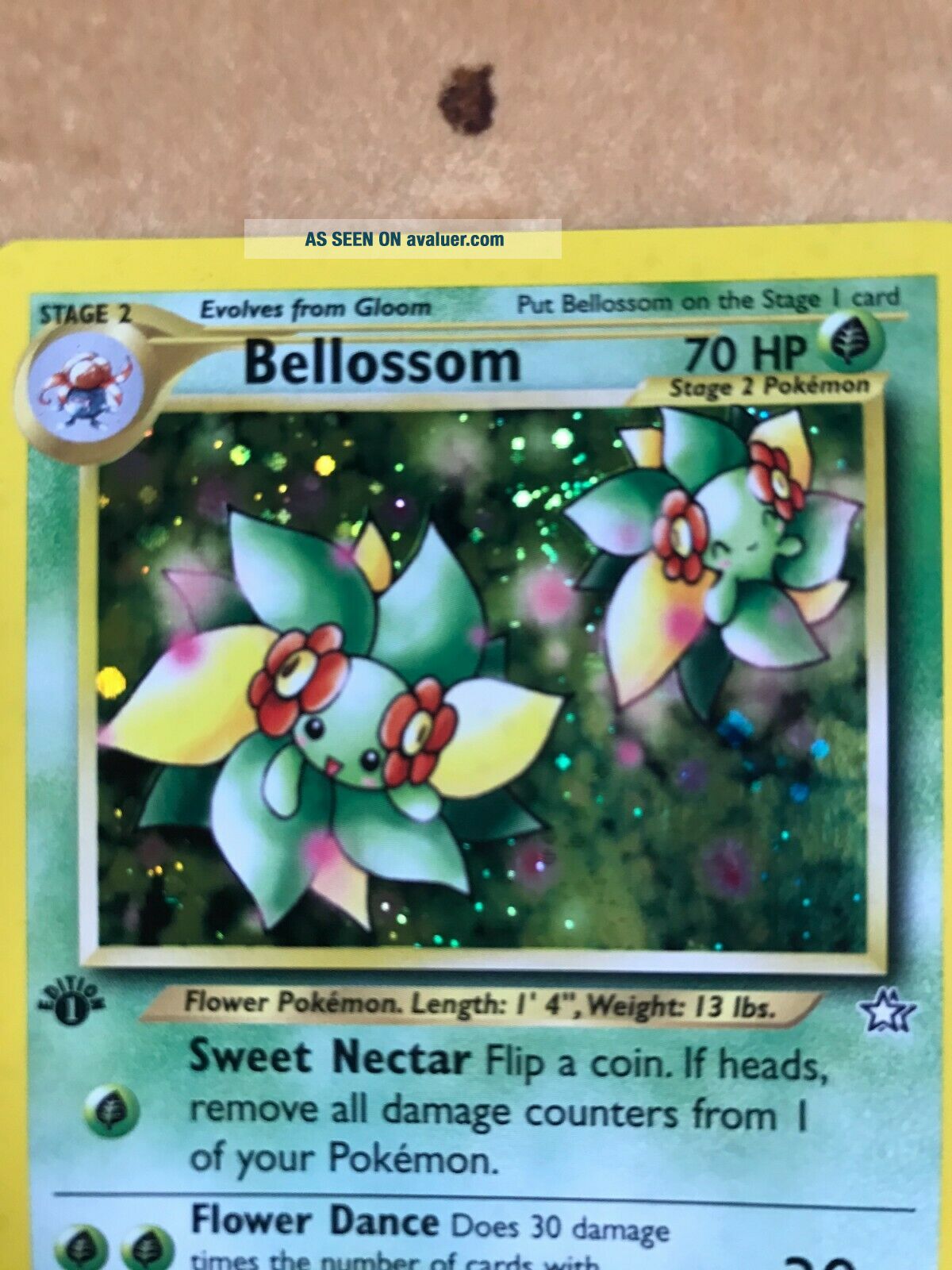 Pokemon Cards: Neo Genesis 1st Edition: Rare Holo: Bellossom 3/111 ...