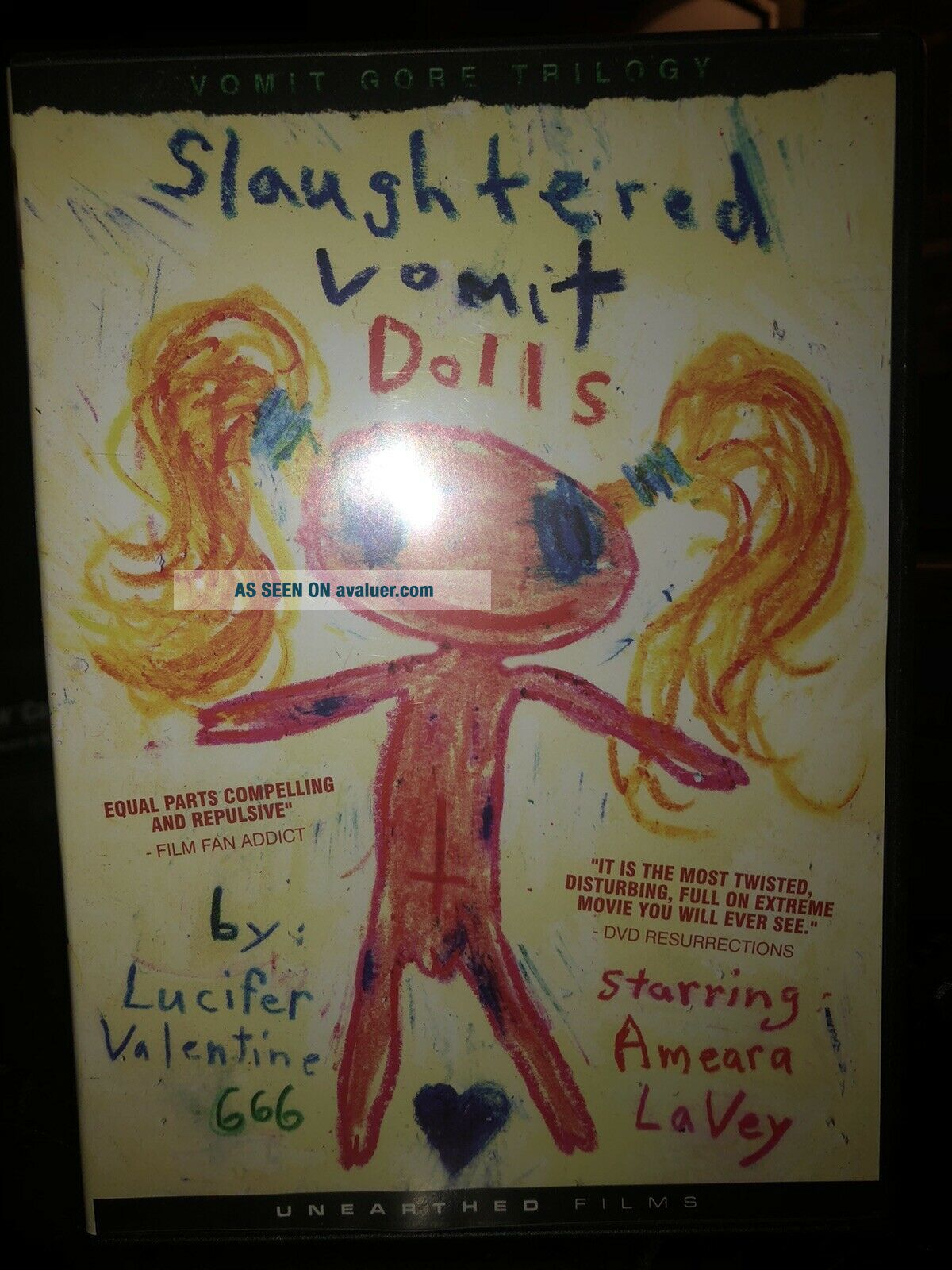 Slaughtered Vomit Dolls Dvd Unearthed Films Vomit Gore Lucifer ...