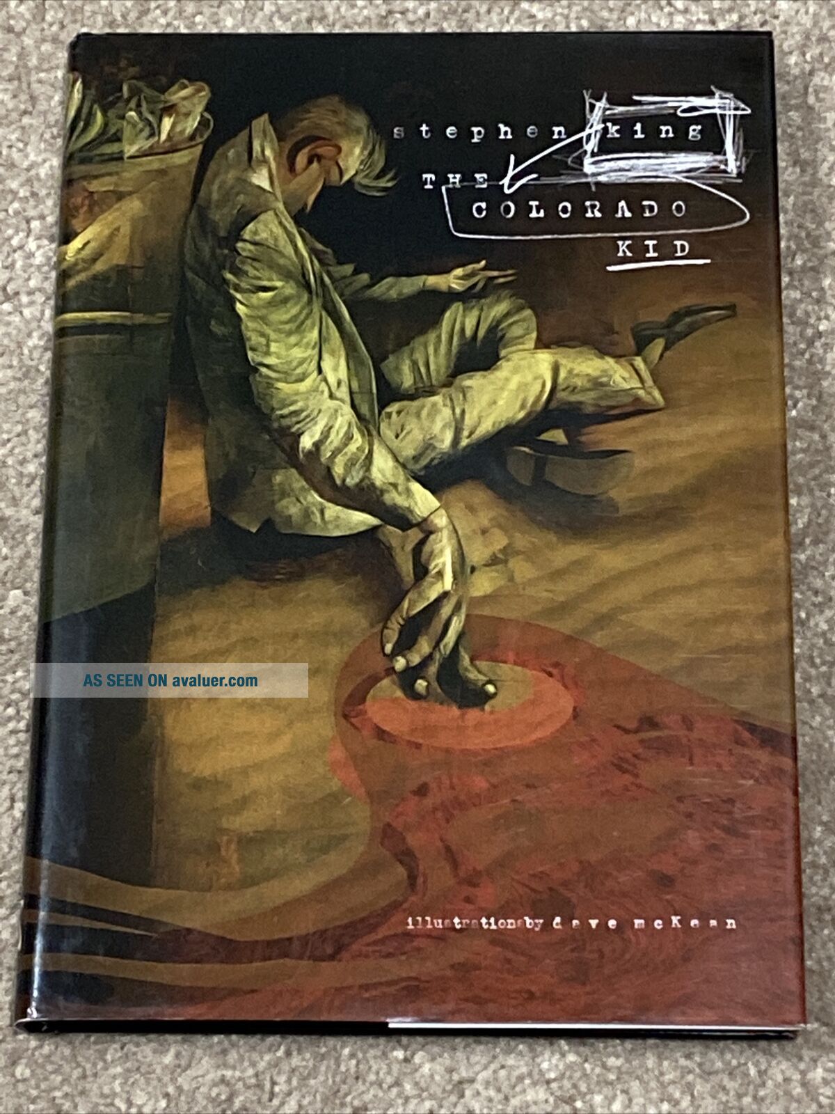 Stephen King Novel THE COLORADO KID — Rare McKean Illustrated PS ...