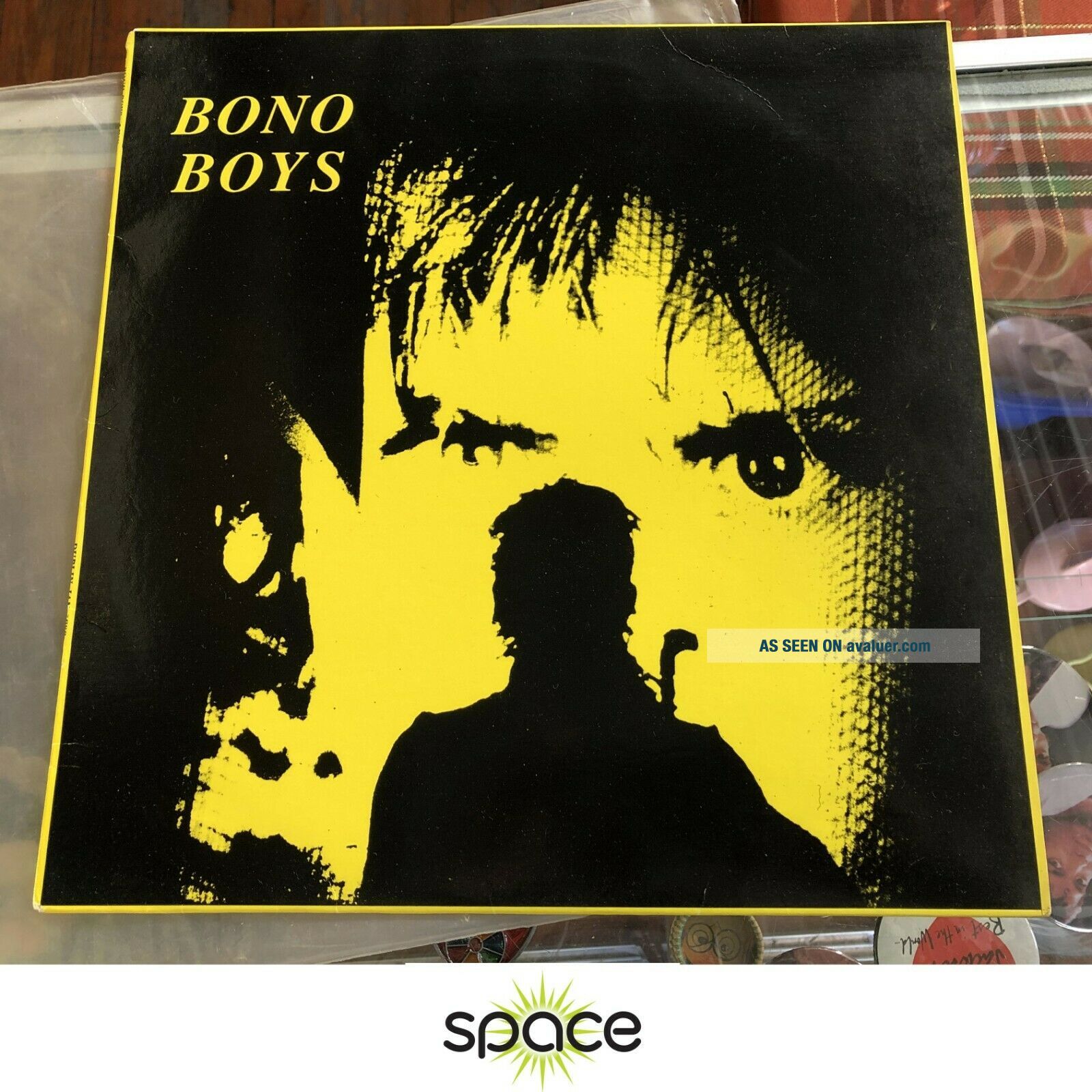 RARE U2 BONO BOYS LIVE AT NATIONAL STADIUM DUBLIN 1980 VINYL RECORD ...
