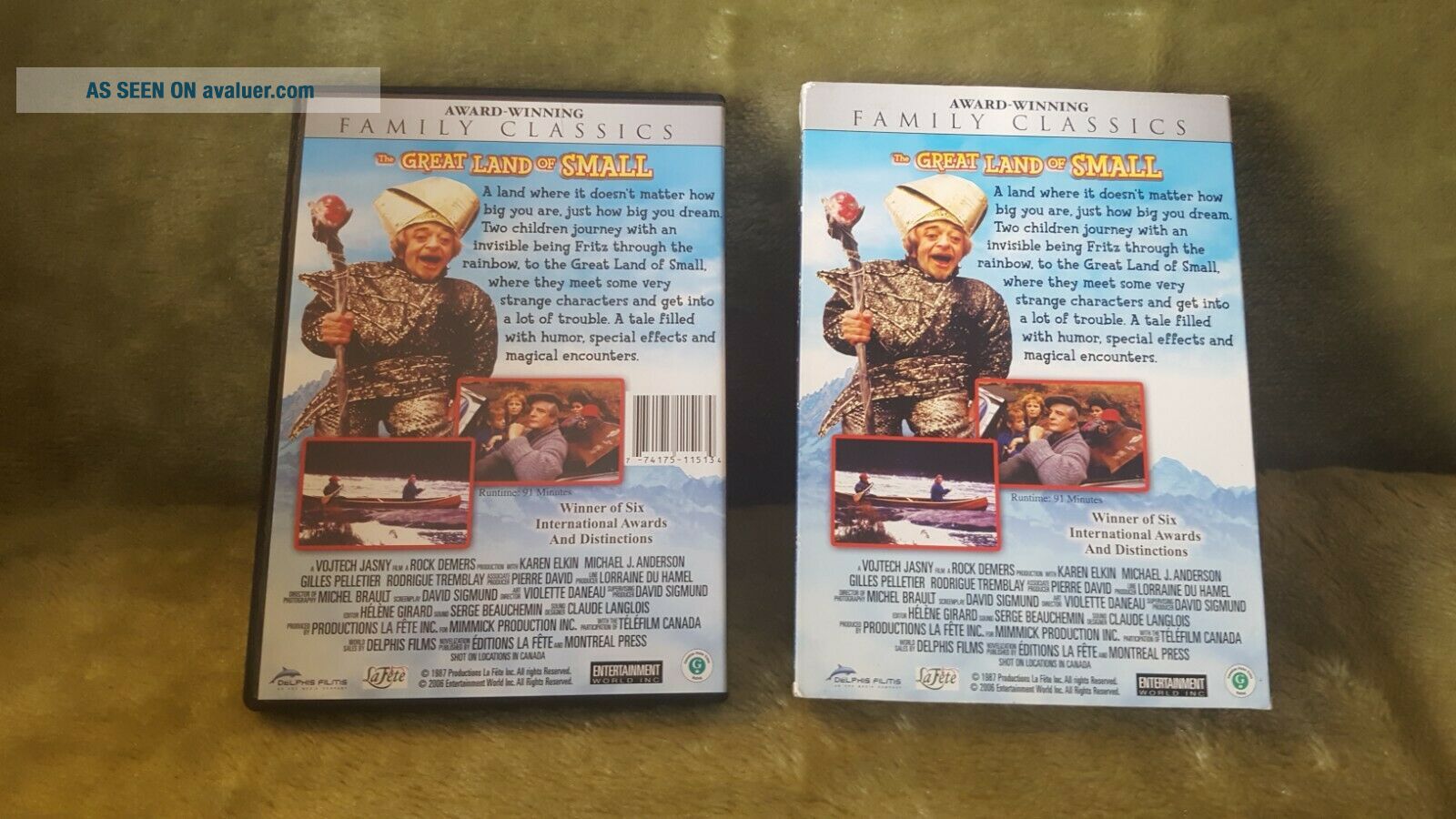 The Great Land Of Small 1987 DVD Ultra Rare OOP DVD | #43947281