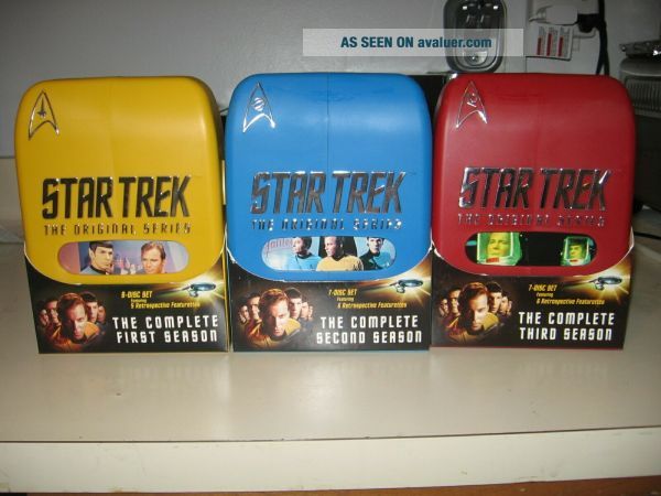 STAR TREK COMPLETE LIBRARY OF EVERY TV SERIES INCLUDING ALL MOTION ...