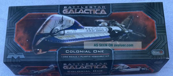 Battlestar Galactica Colonial One 1:350 Scale Model Moebius 05015 W ...