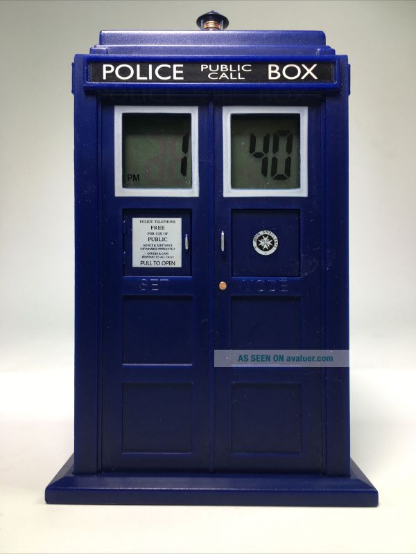 Zeon Doctor Who Tardis Projection Alarm Clock | #44098884