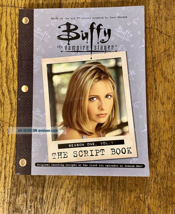 Buffy The Vampire Slayer Season One Vol 1 The Script Book | #44103952