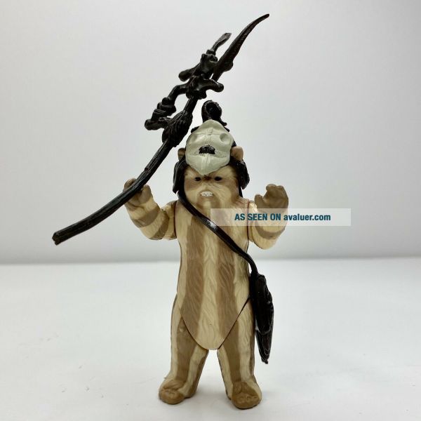 1983 Vintage Ewok Logray Figure Star Wars Return Of The Jedi ROTJ ...