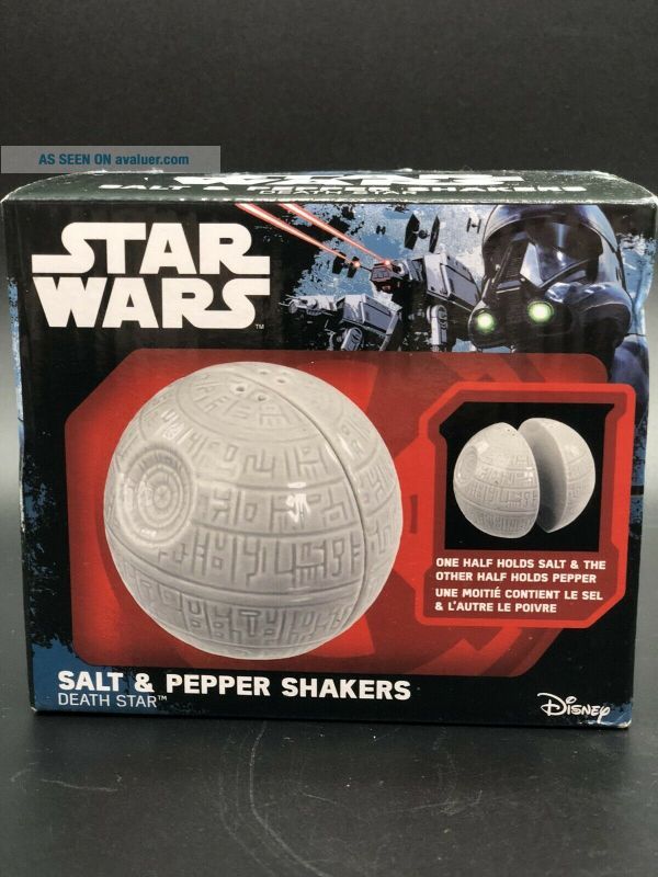 Disney Star Wars Salt And Pepper Shakers Death Star - | #44139938