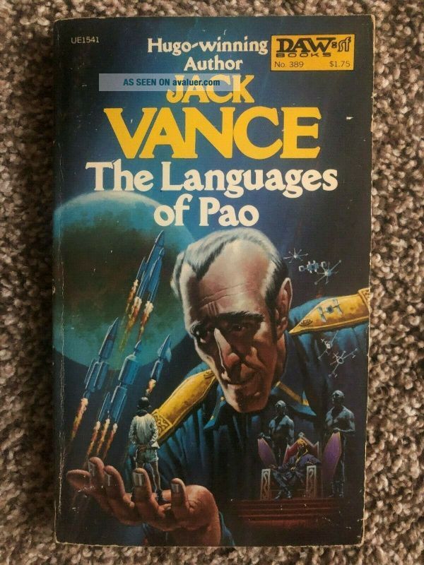 Jack Vance THE LANGUAGES OF PAO 1st Daw 1980 Great Cover Art | #44183246