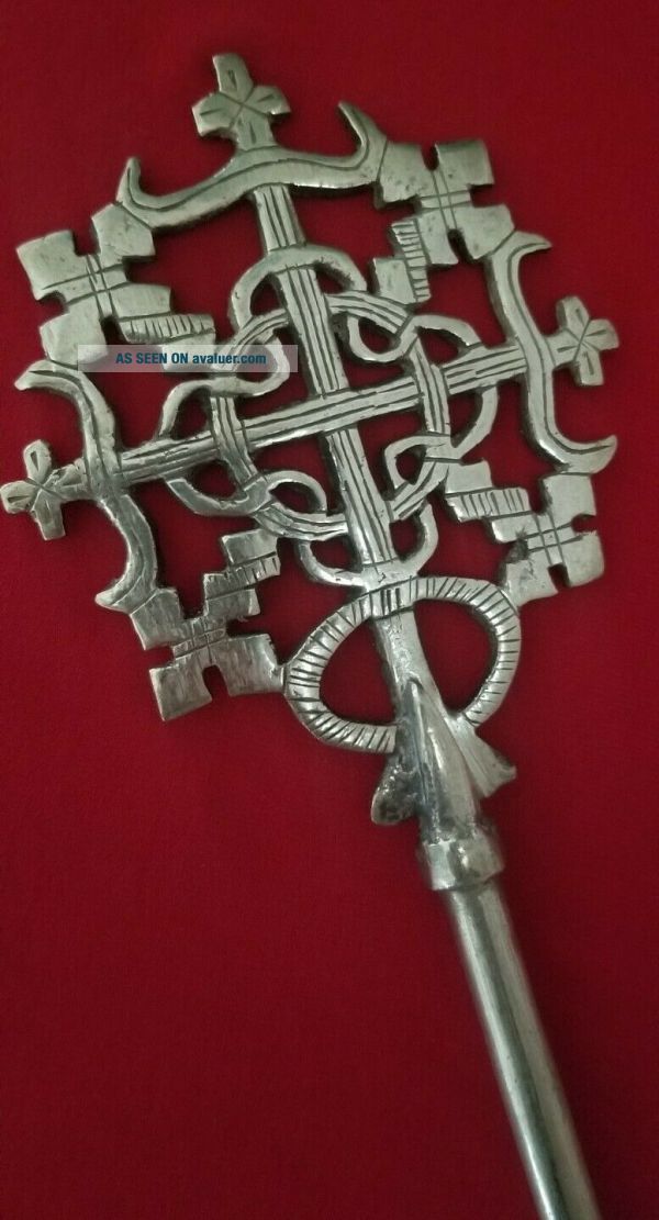 Ethiopian Blessing Cross Orthodox Coptic Christian Hand Crafted From ...